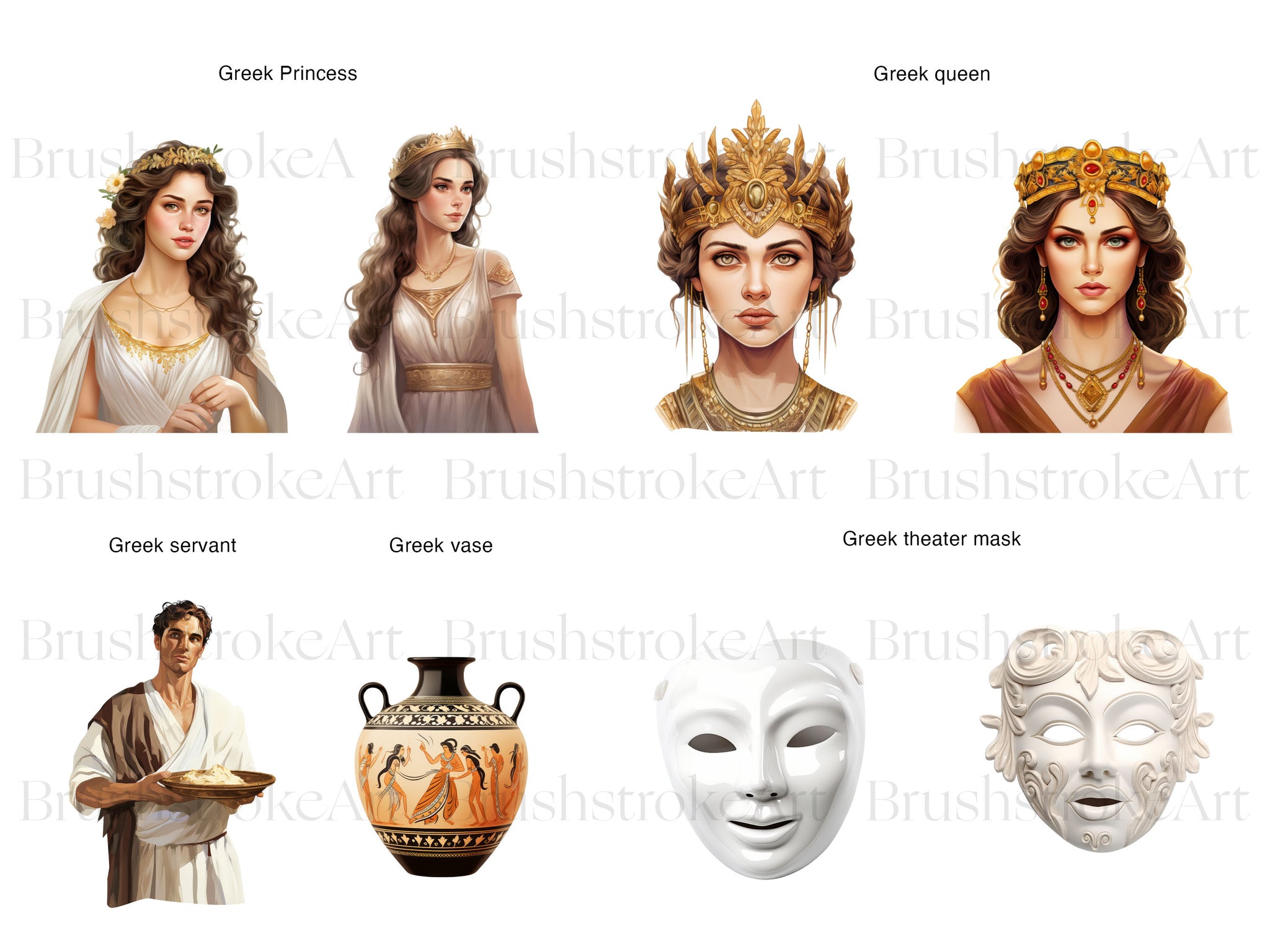 Ancient Greece Clipart, Greek Religion, Greek Gods, Zeus – Clipartset