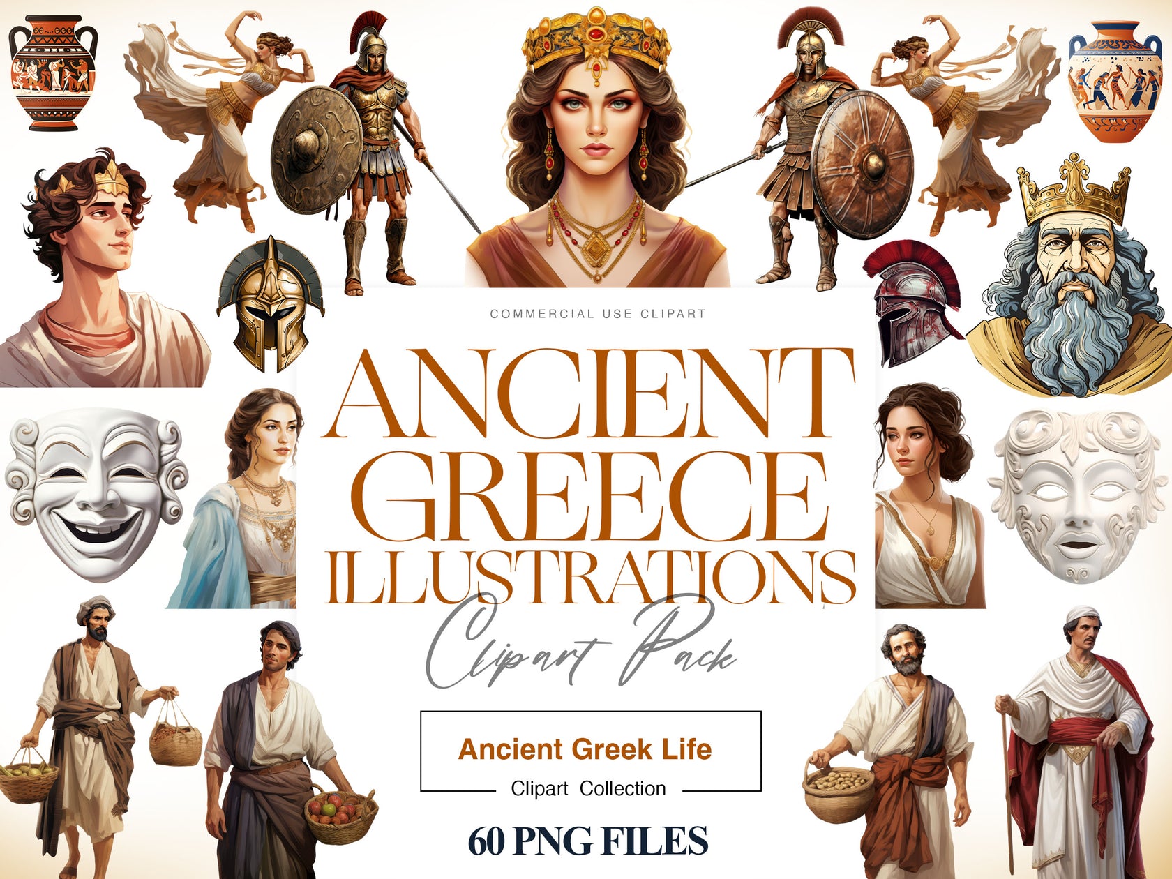 Ancient Greece Clipart, Greek Religion, Greek Gods, Zeus – Clipartset