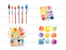 Watercolor Painting Clipart, Paint Brush, Palette, Artist – Clipartset