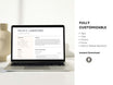 Canva Resume Template, CV Format, Student Resume, Biodata – Clipartset