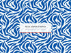Blue Zebra Stripes Seamless patterns, Stylish, Wallpaper Art – Clipartset