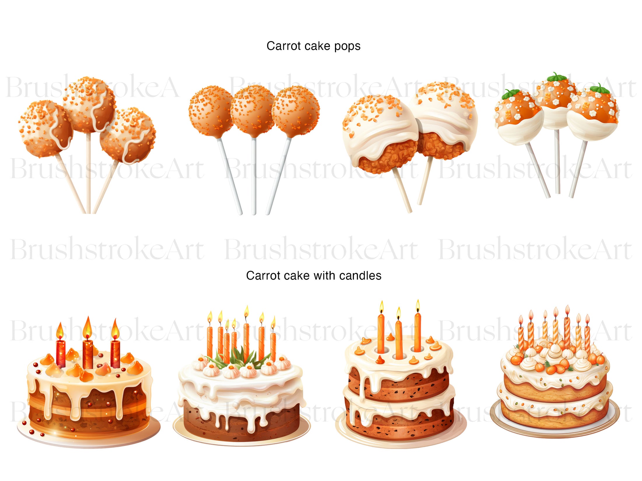 Carrot Clipart, Vegetable Clipart, Carrot Cake, Carrot PNG – Clipartset