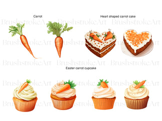 Carrot Clipart, Vegetable Clipart, Carrot Cake, Carrot PNG – Clipartset