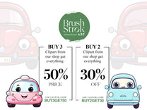 Cute Car Clipart, Yellow Car, Kawaii Car PNG, Colorful Cars – Clipartset