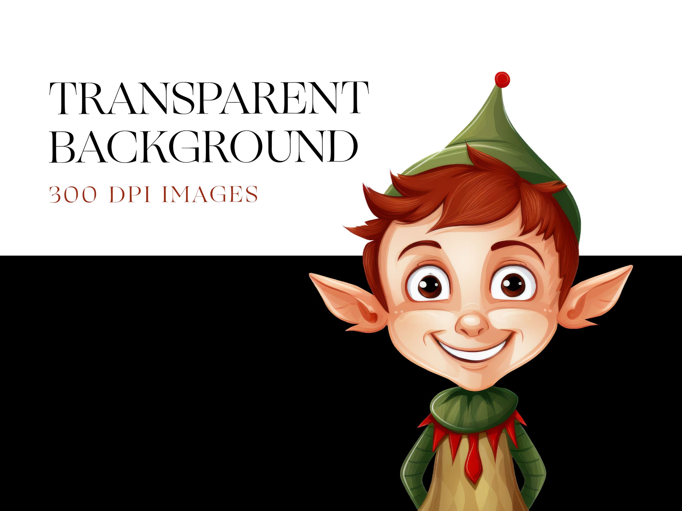 Cute Elf Clipart, Christmas Elves Clip Art, Christmas Gifts – Clipartset