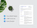 Printable Resume Template, Best Resume, CV Format, Canva – Clipartset