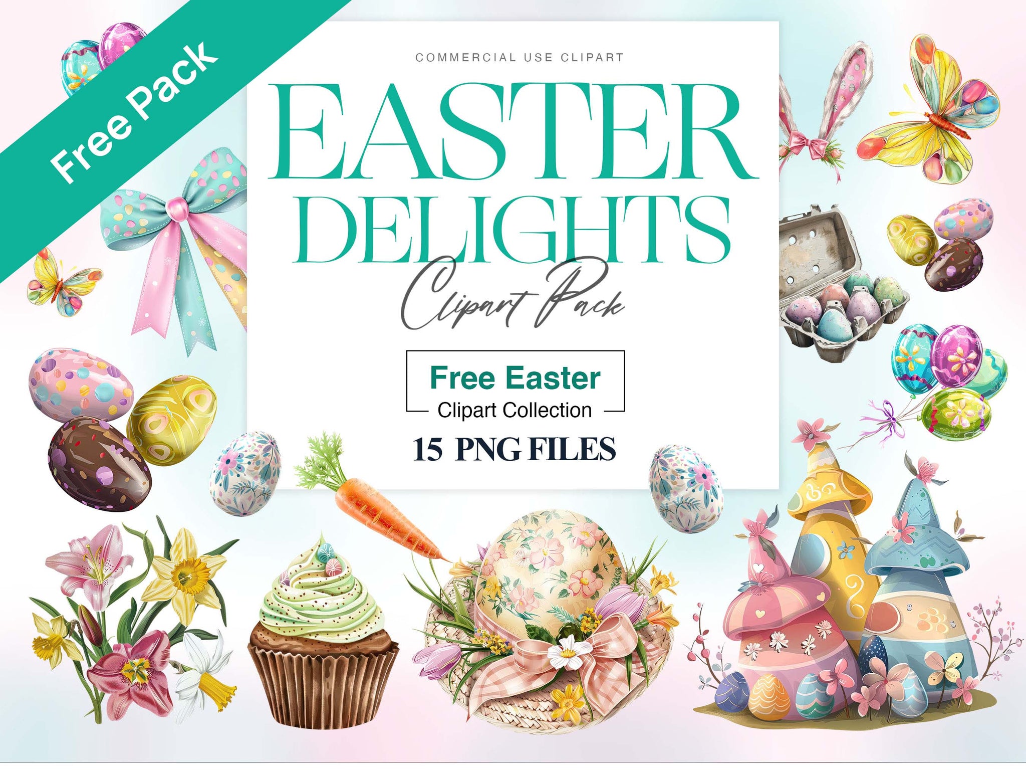 Free Easter Clipart, Free Easter Eggs, Best Free Easter, Bunny Clip Ar ...