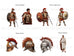 Ancient Rome Clipart, Roman Empire, Gladiator, Roman Design – Clipartset