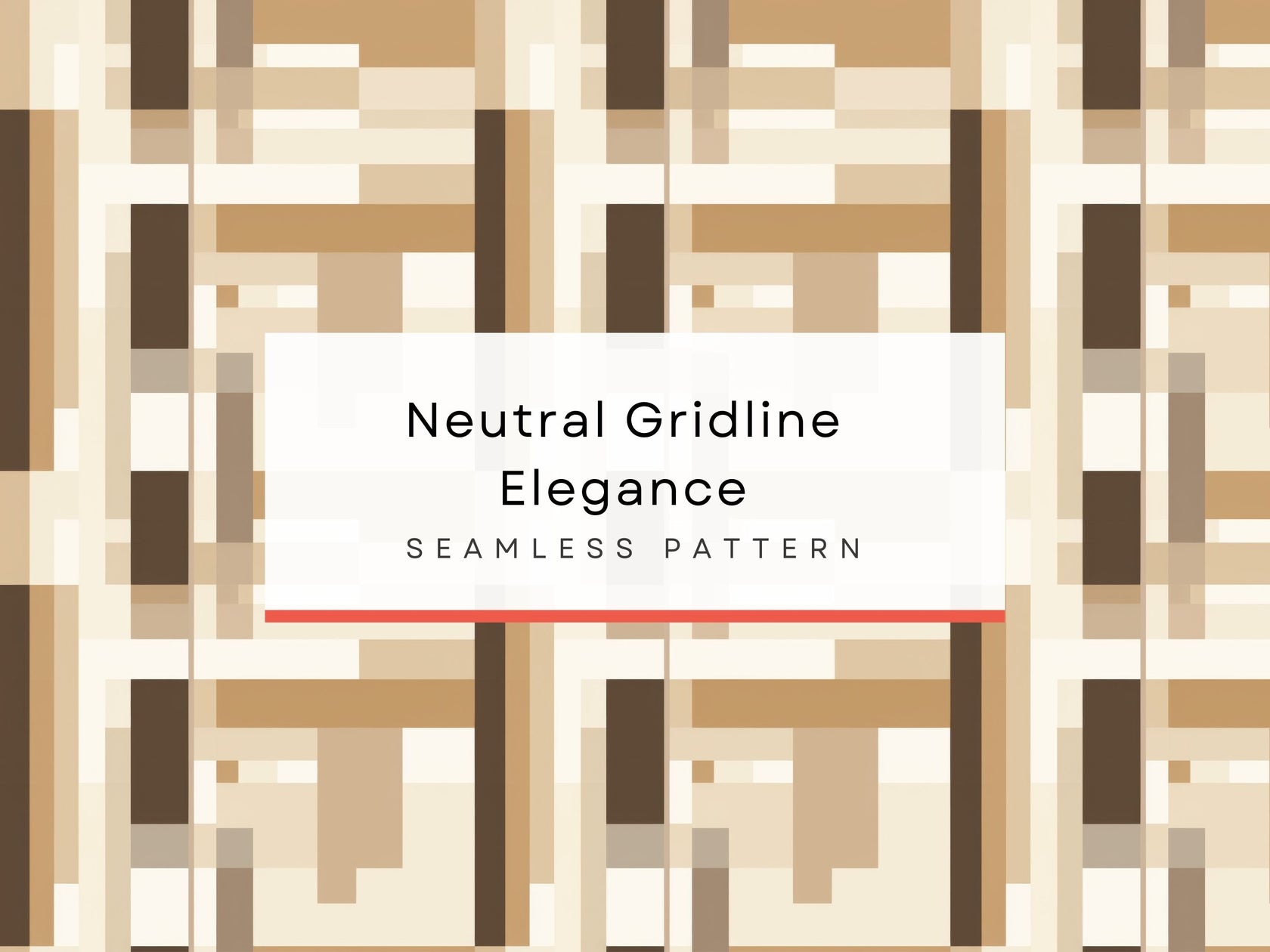 Grid Seamless Pattern, Grid Wallpaper, Seamless Pattern – Clipartset