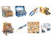 Watercolor Tools Clipart, Toolbox, Hammer, Mechanic Tool PNG – Clipartset