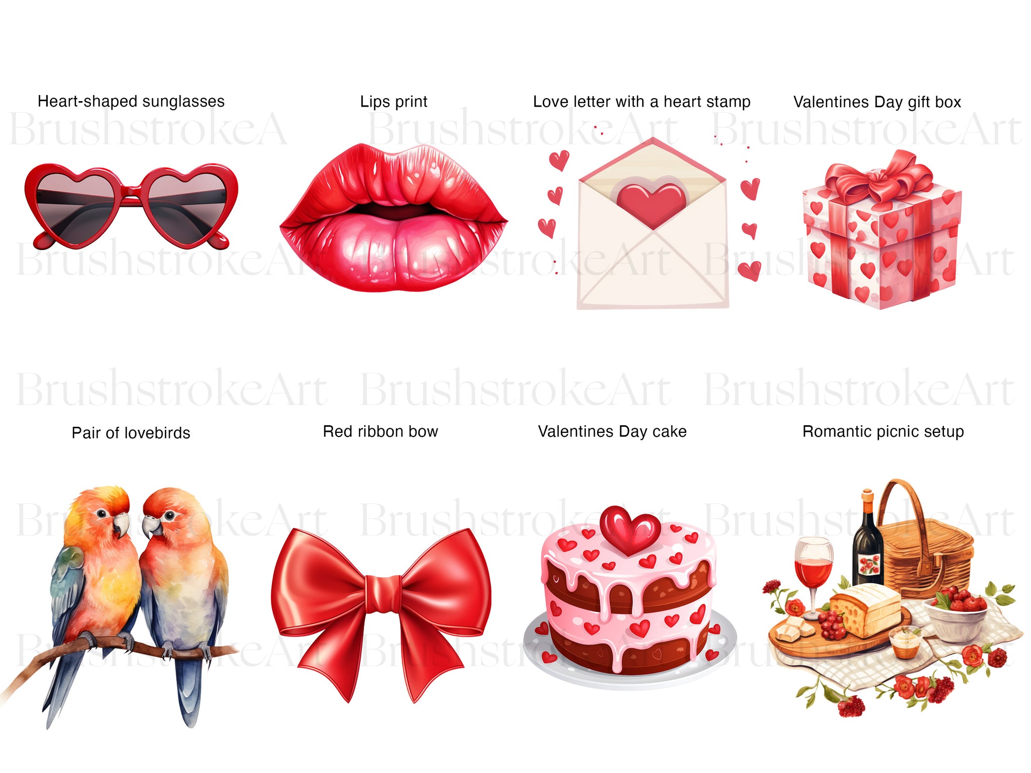 Valentines Day Clipart, Couple in Love, Date Night Clipart – Clipartset