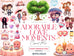 Kawaii Valentines Clipart, Love Letter, Heart Balloon PNG – Clipartset