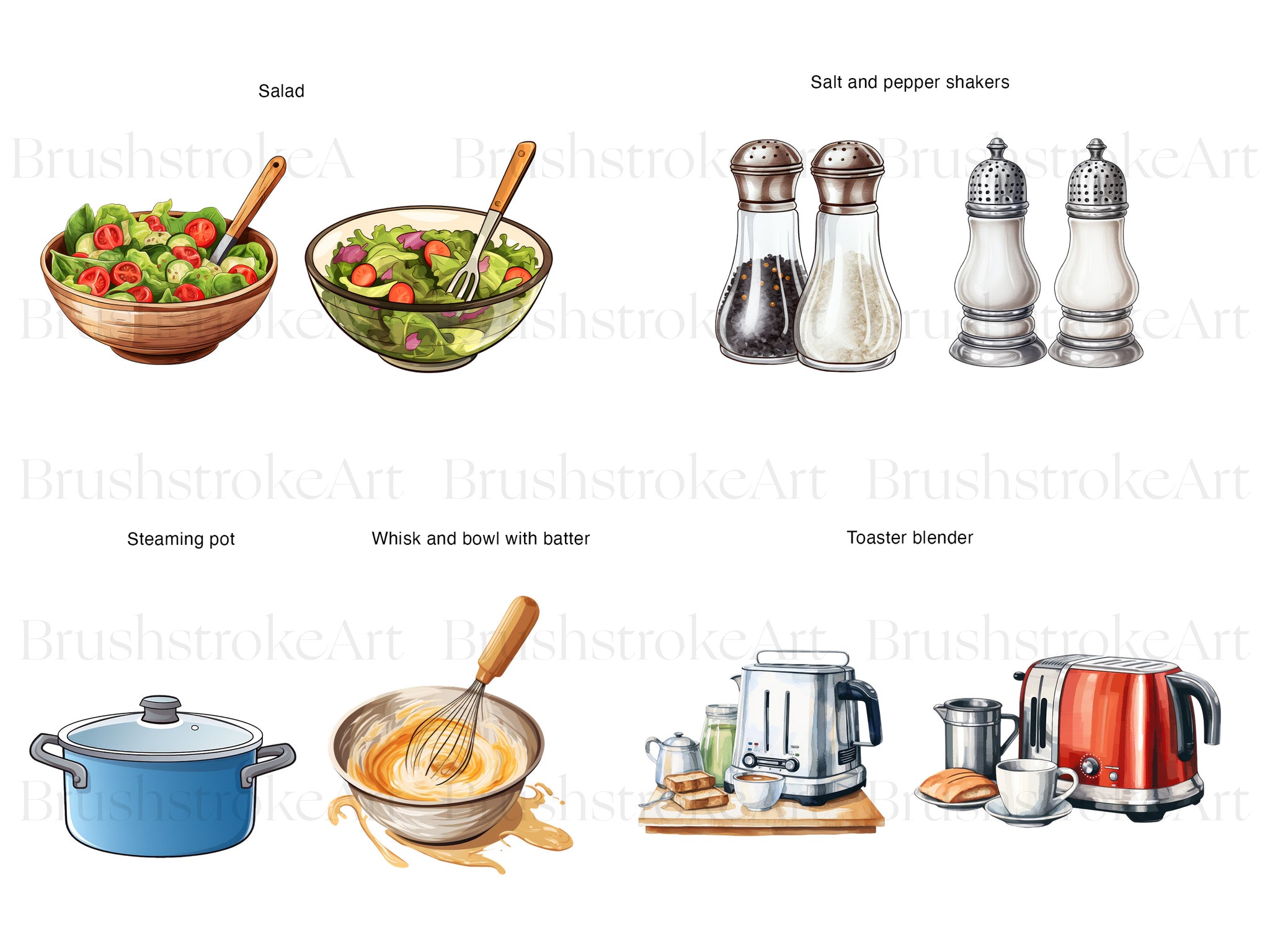 Cooking Clipart, Kitchen Utensils, Baking Tools, Chef PNG – Clipartset