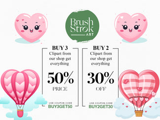 Kawaii Heart Clipart, Rainbow Heart PNG, Cute Hearts, Love – Clipartset