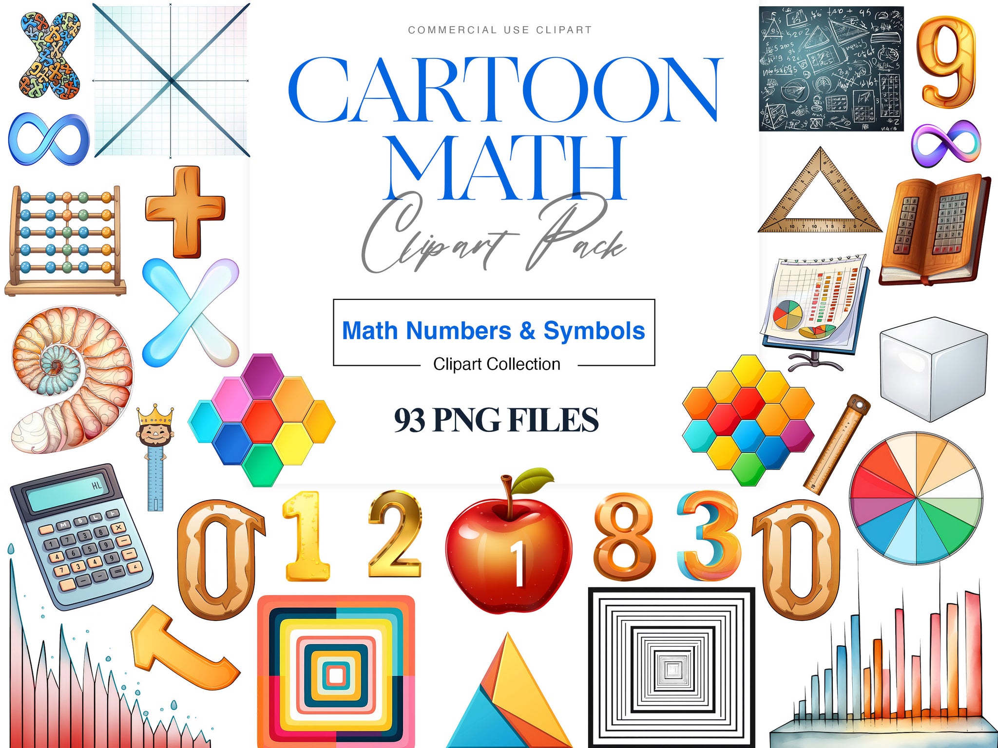 Math Clipart, Mathematics, Addition, Math Art, Subtraction – Clipartset