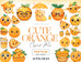 Cute Orange Clipart, Kawaii Fruit, Orange PNG, Summer Fruit – Clipartset
