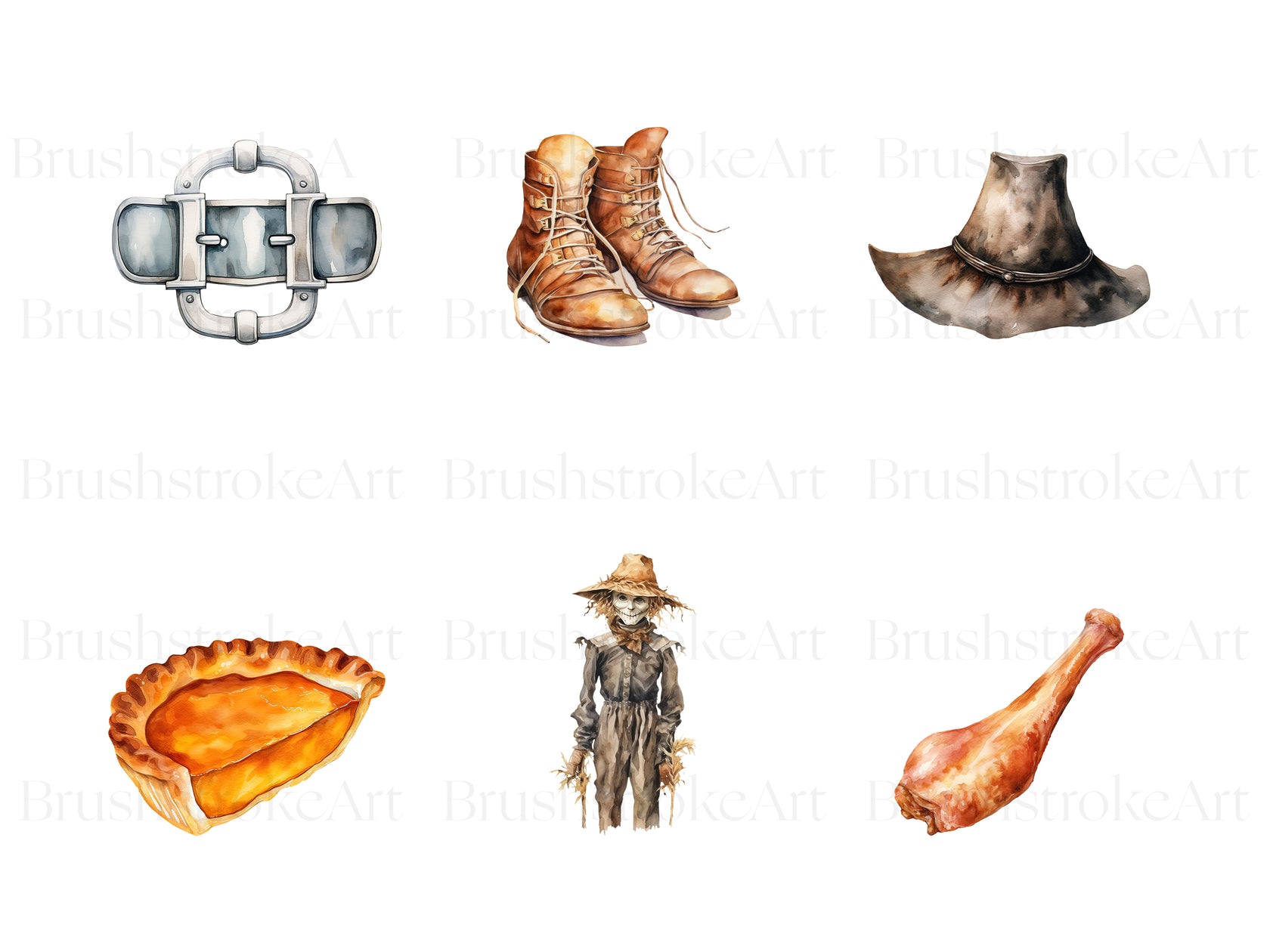 Thanksgiving Clipart, Turkey, Pumpkin Pie, Thanksgiving PNG – Clipartset