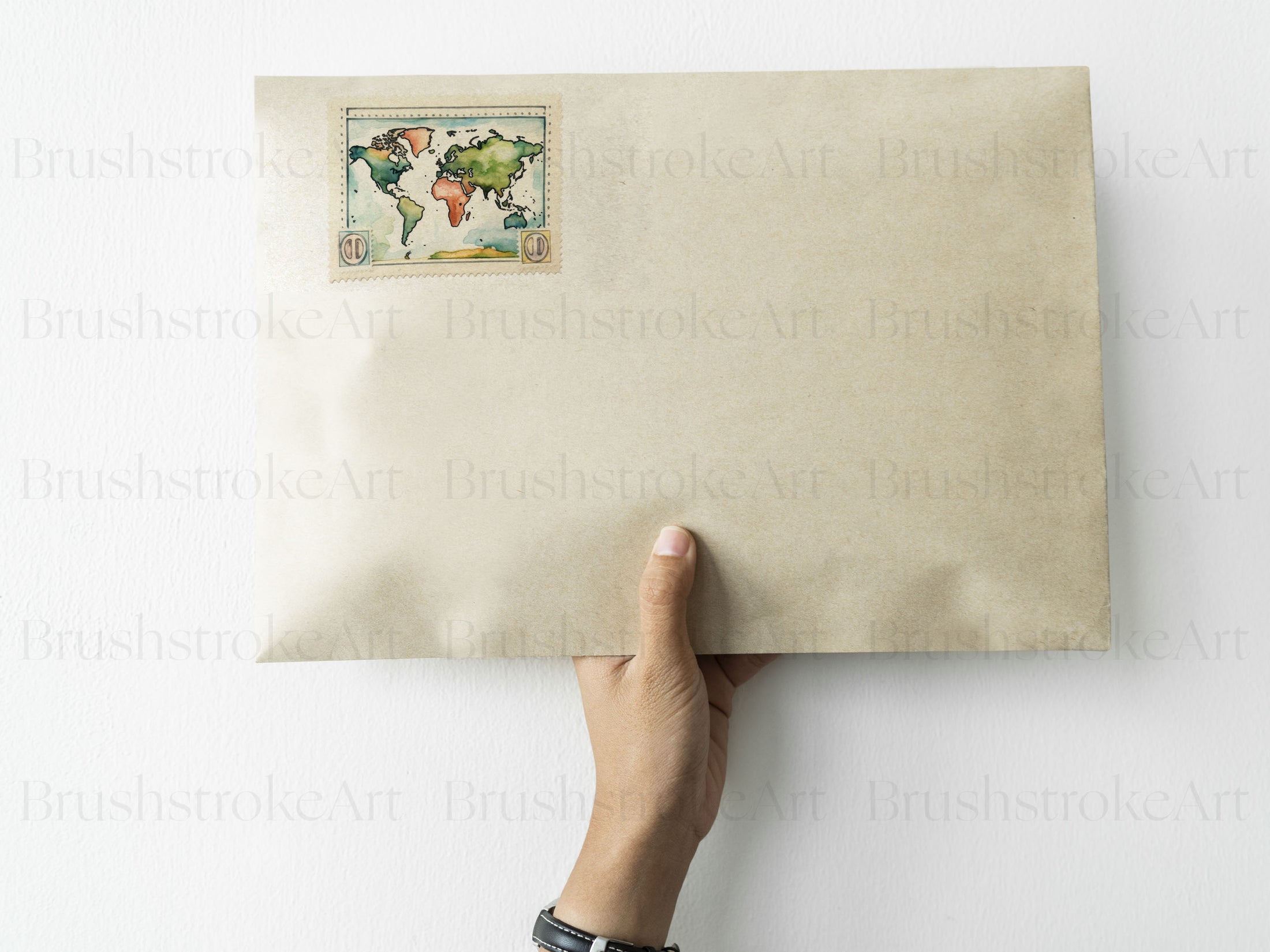 Watercolor Postage Clipart, Mail Truck, Letter PNG, Mailbox – Clipartset