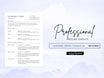 Printable Resume Template, Best Resume, CV Format, Canva – Clipartset