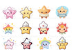 Kawaii Stars Clipart, Chibi Star, Colorful, Rainbow Stars – Clipartset