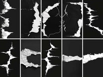 Torn & Ripped Paper Texture, Art Paint, wall, Ripped Paper – Clipartset
