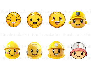 Smiley Face Clipart, Happy Face, Funny Emoji PNG, Emoticon – Clipartset