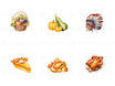 Thanksgiving Clipart, Turkey, Pumpkin Pie, Thanksgiving PNG – Clipartset