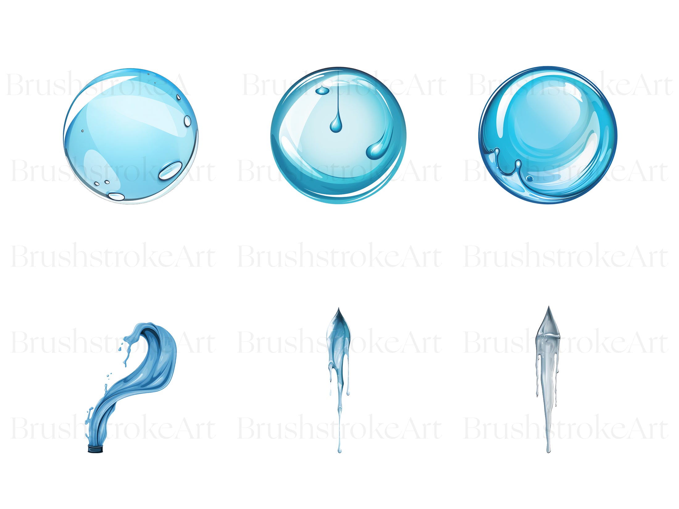Water Illustration Clipart, Water Splash, Beach Wave PNG – Clipartset