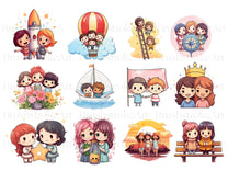 Watercolor Friendship Clipart, Best Friends, BFF, Friendship Day ...