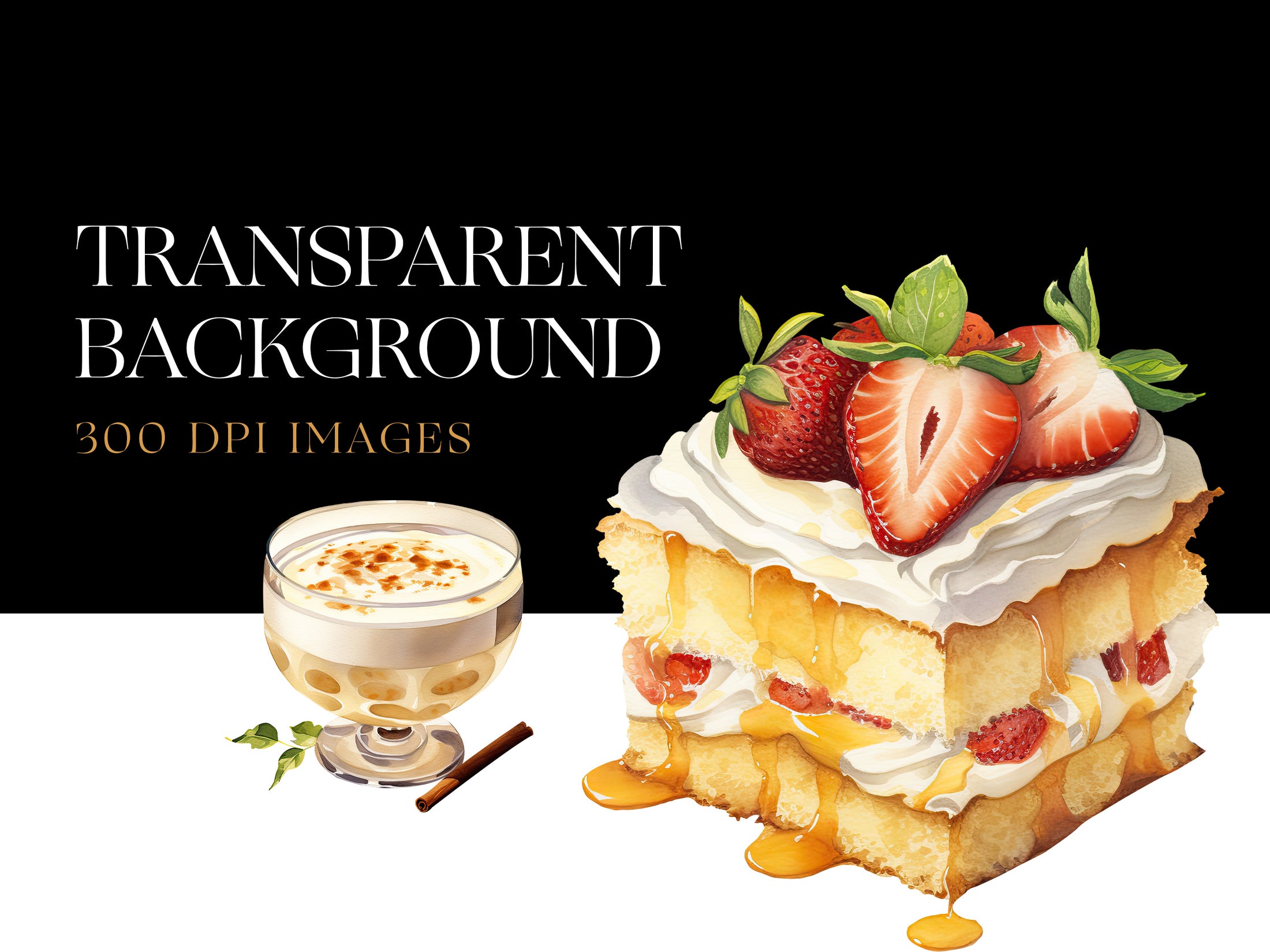 Mexican Dessert Clipart, Mexican Candy, Churros – Clipartset