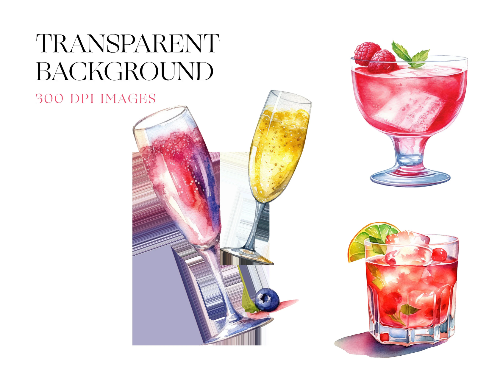 77 Cocktail Clipart, Drinks Illustration, Signature Drink Menu, Cockta ...