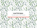 Leaf Stripes Seamless Pattern, Tile, Floral wallpaper Design – Clipartset