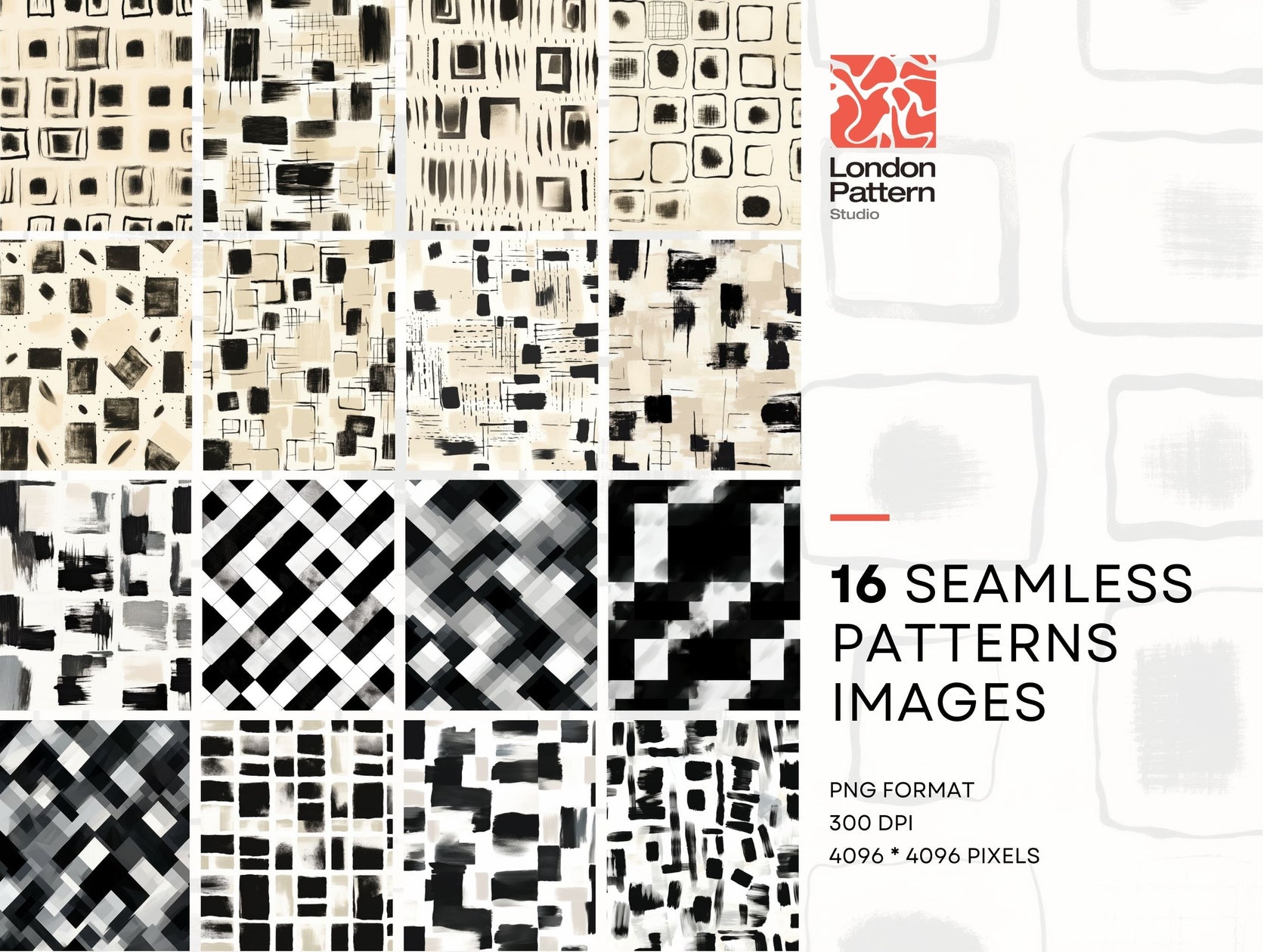 Square Diamond Seamless Pattern, Diamond Shape Pattern Color – Clipartset